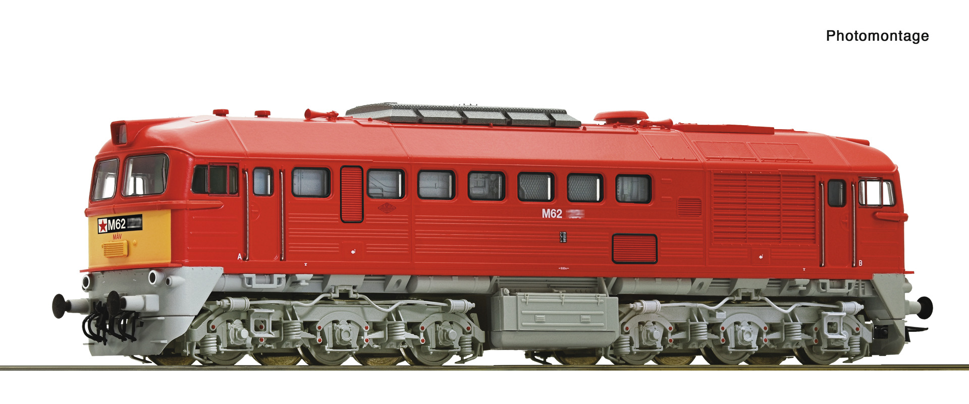ROCO 7310057 MAV M62 221 Diesel Locomotive IV (DCC-Sound ...