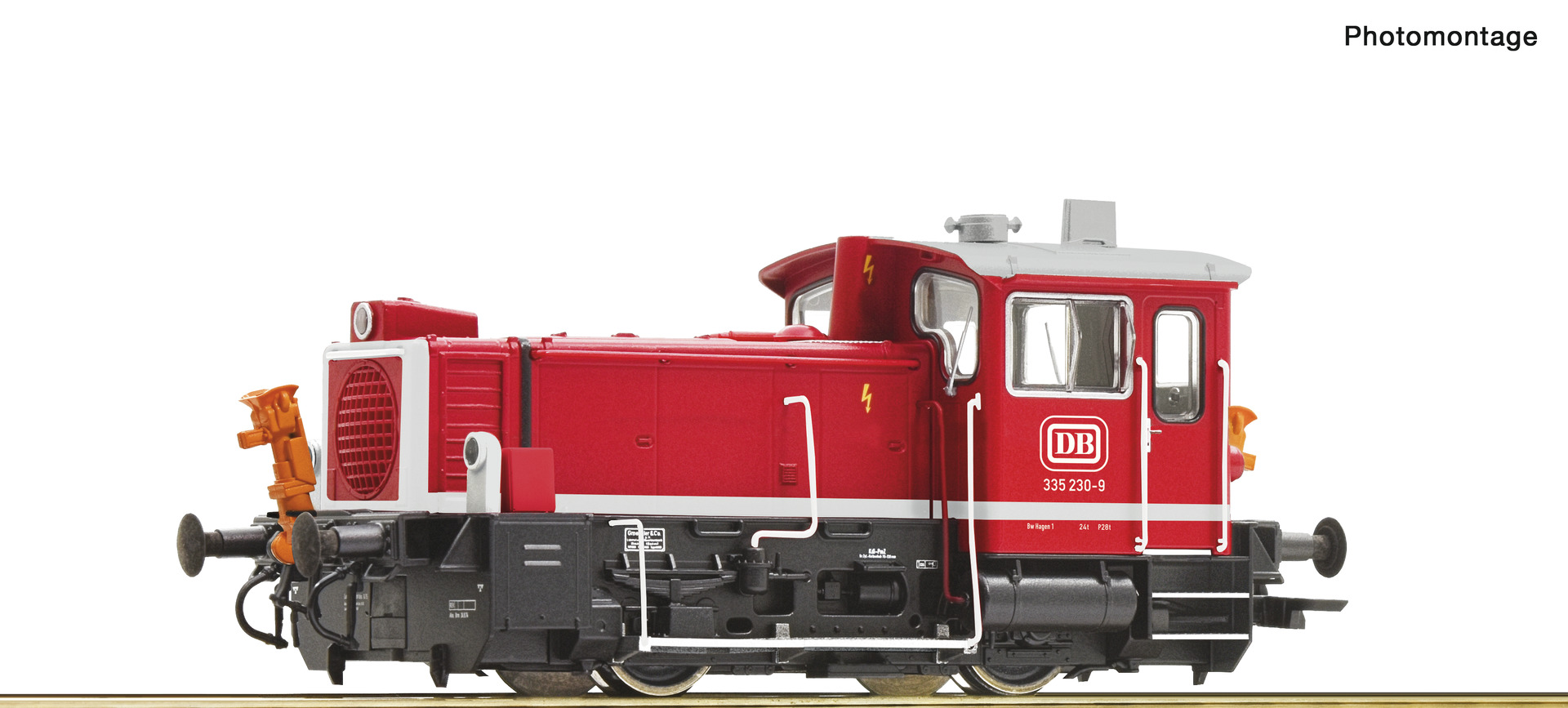 ROCO 7320030 DB BR335 230-9 Diesel Locomotive IV (~AC-Sound ...