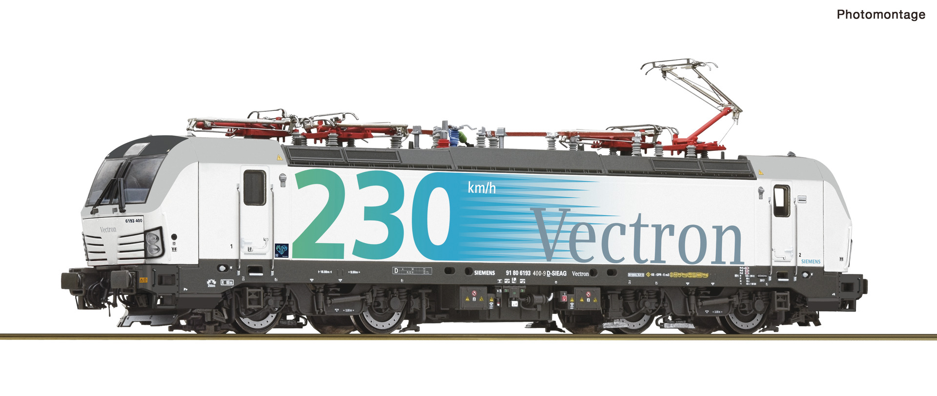 ROCO 7500055 Siemens BR193 400-9 Electric Locomotive VI ...