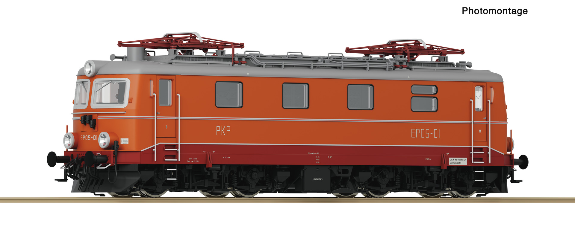 ROCO 7500083 PKP EP05-1 Electric Locomotive IV - dcctrainautomation.co.uk