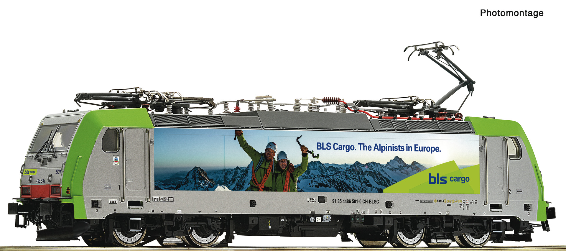 ROCO 7500101 BLS Cargo Re 486 501-0 Electric Locomotive VI ...