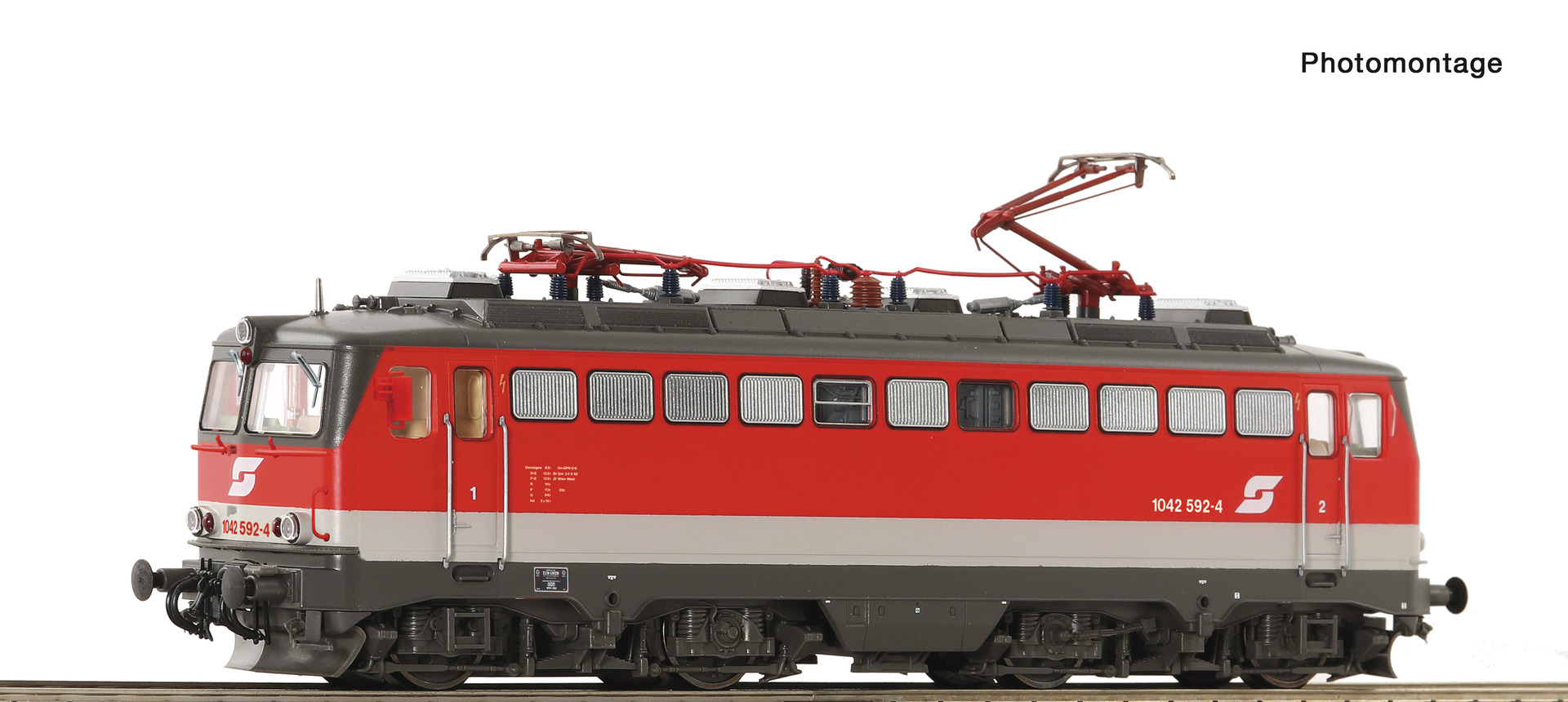 ROCO 7500139 OBB Rh1042 592-4 Electric Locomotive V ...