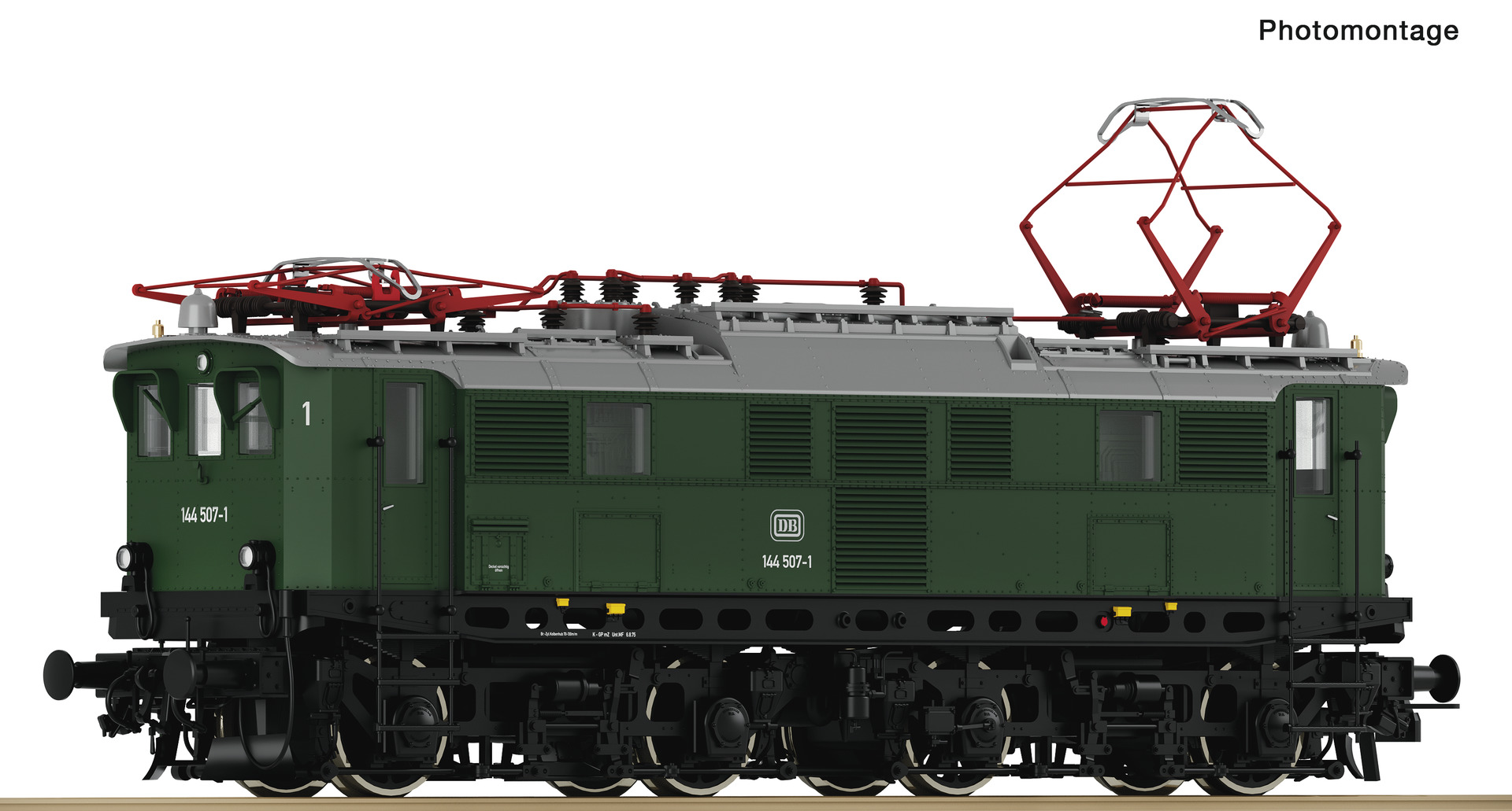 ROCO 7500147 DB BR144 507-1 Electric Locomotive IV - dcctrainautomation ...