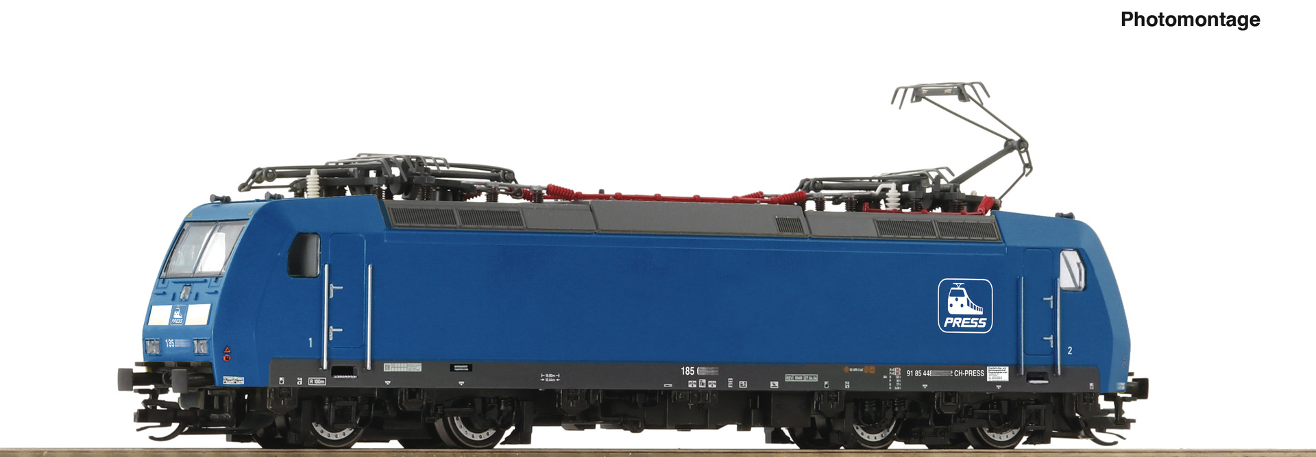 ROCO 7520098 Press BR185 061-5 Electric Locomotive VI (~AC-Sound ...