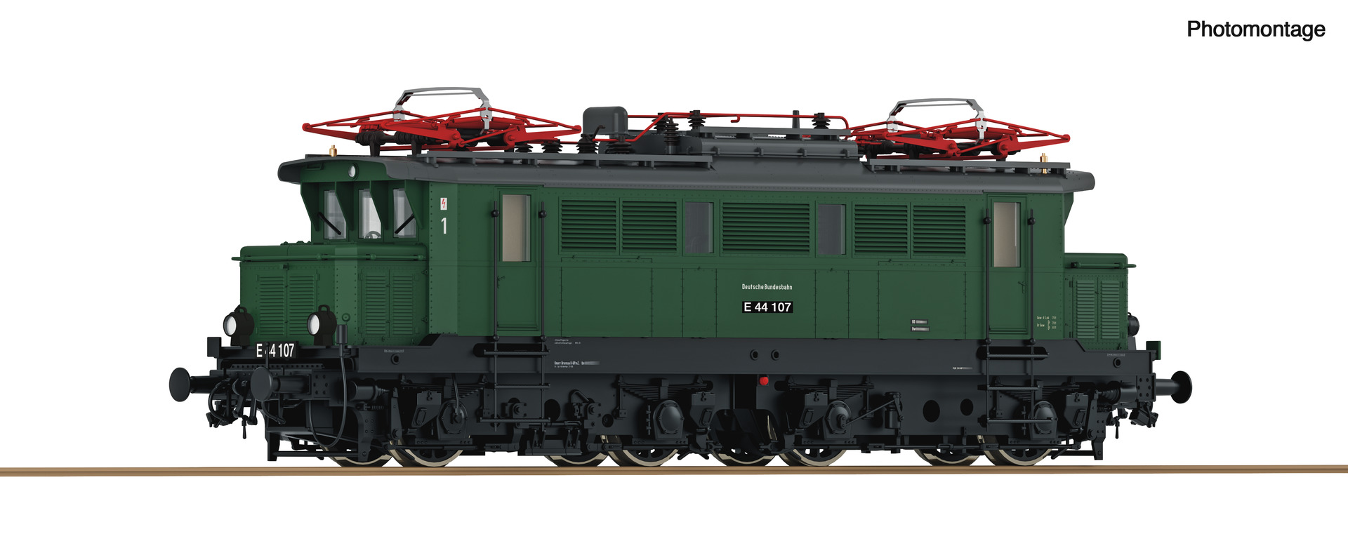 ROCO 7520124 DB E44 107 Electric Locomotive III (~AC-Sound ...