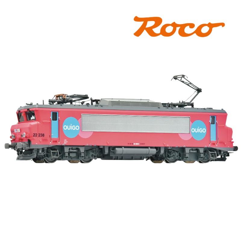 ROCO 7510013 SNCF BB 22238 Ouigo Electric Locomotive VI (DCC-Sound ...