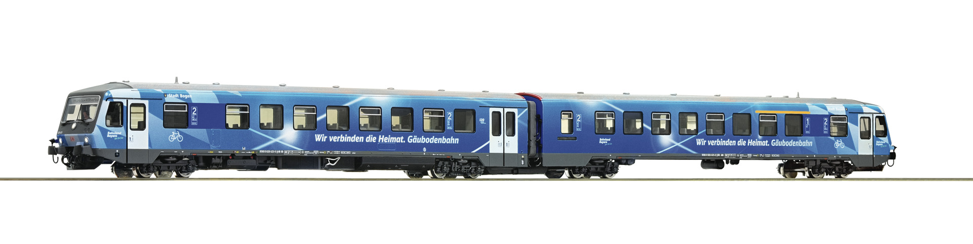 ROCO 72076 Diesel Railcar unit class 628.4, DB AG - dcctrainautomation ...