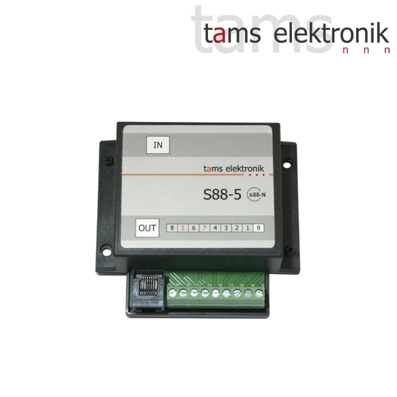 Tams S88-5 - s88 Feedback Module - dcctrainautomation.co.uk