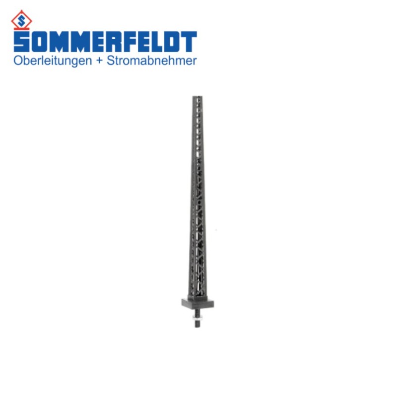 Tower mast 86mm high with mast reinforcement - dcctrainautomation.co.uk