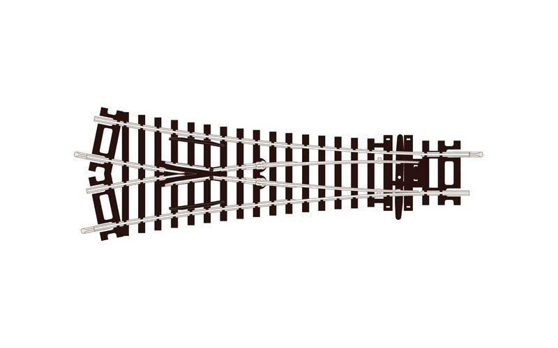 PECO ST-247 Insulfrog Medium Radius Y Turnout - dcctrainautomation.co.uk
