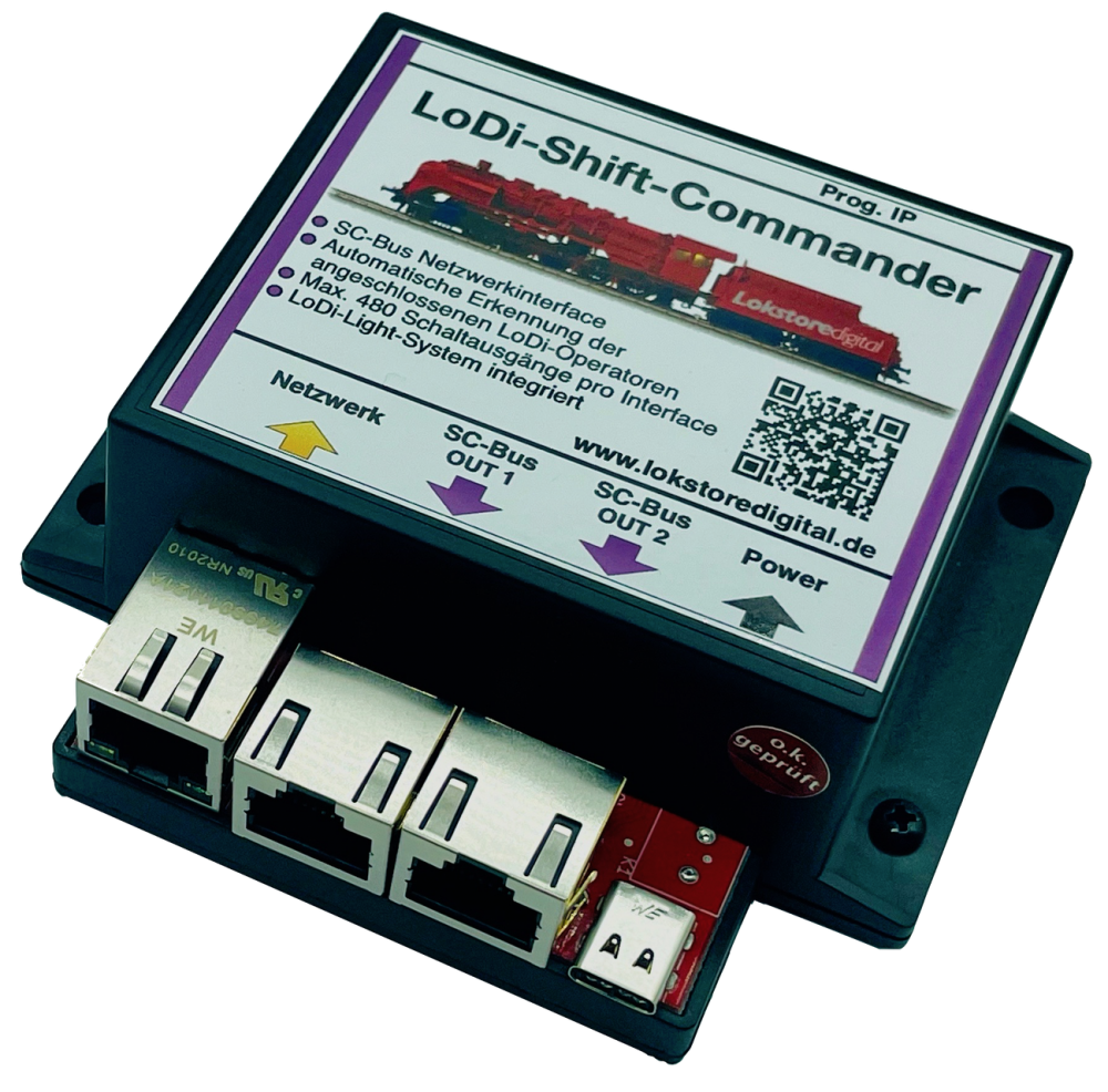 LoDi Shift Commander - dcctrainautomation.co.uk