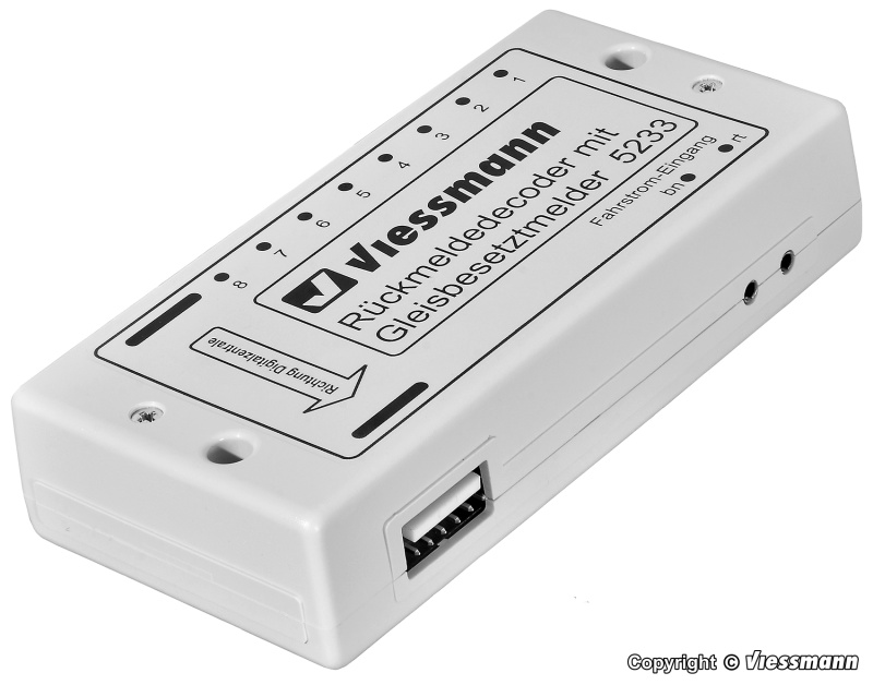 Viessmann 5233 Feedback decoder with track occupancy detector ...