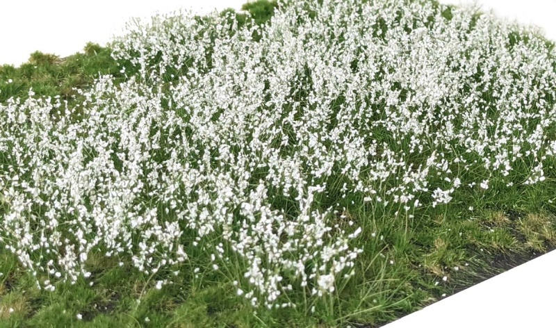 Layered Tufts Flowers White - dcctrainautomation.co.uk