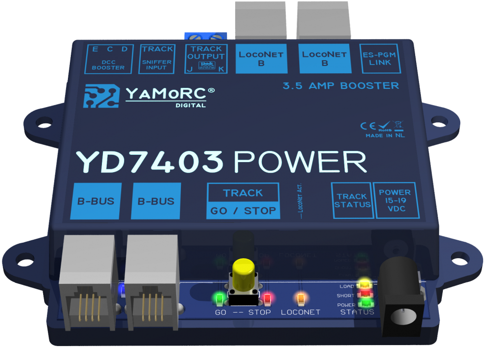 YaMoRC YD7403 Power - dcctrainautomation.co.uk
