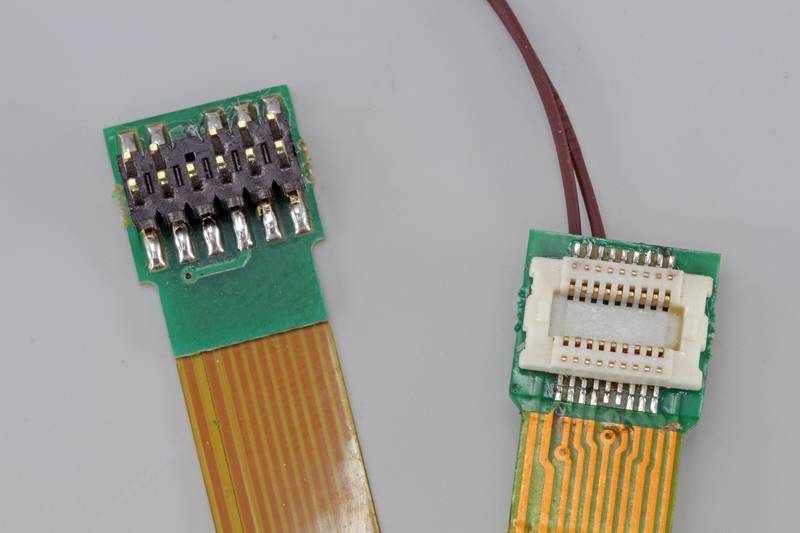 ESU 51997 Adapter board, 18-pin Next-18 socket to PluX12, Flex, 88mm ...