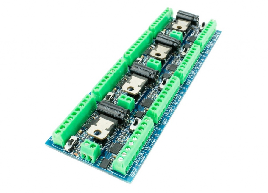 DCC Concepts AD8 fx Cobalt iP DCC Decoder FX Stall Motor Drive (8-way ...