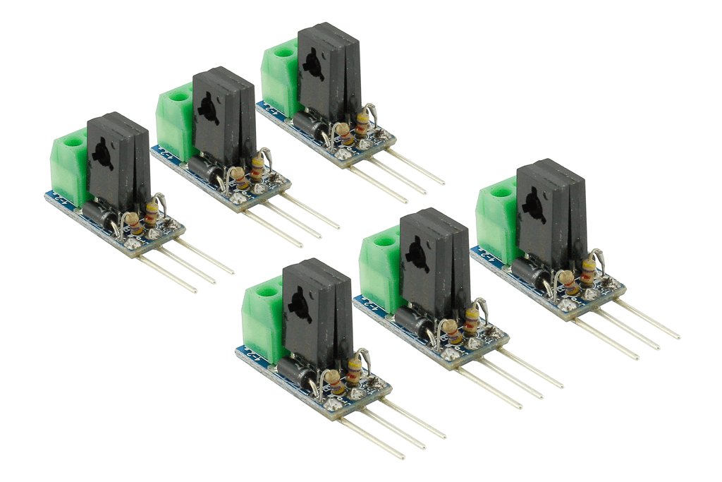 DCC Decoder Converter 3 Wire to 2 Wire (6 Pack) - dcctrainautomation.co.uk