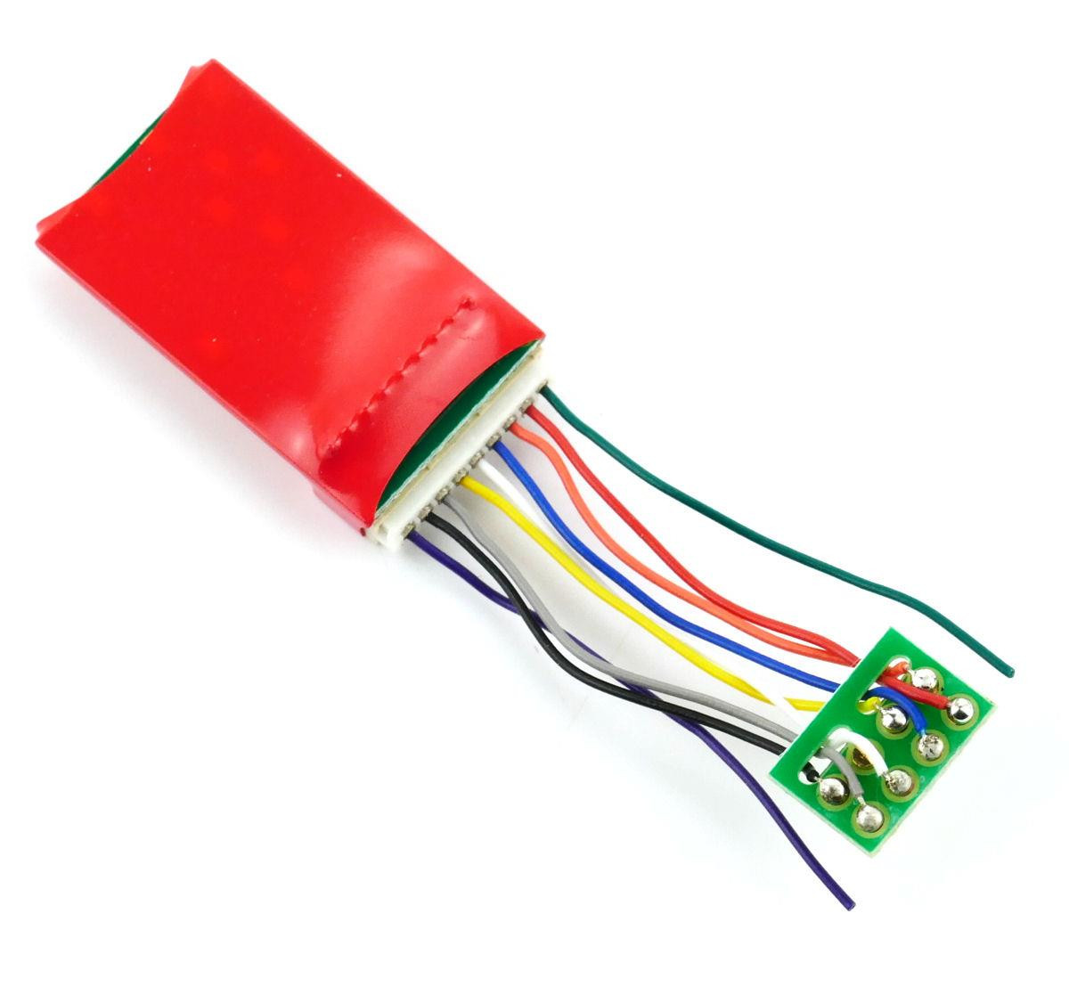 Gaugemaster DCC94 Ruby Series 6fn Pro DCC Decoder 8 Pin ...