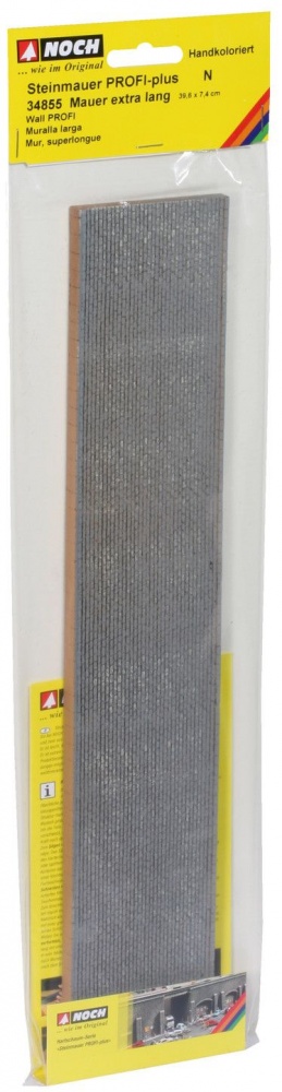 NOCH 34855 - Extra Long Wall Hard Foam 39.6x7.4cm (N Gauge ...