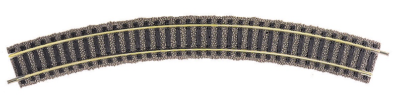 Fleischmann 6125 - Standard curved track, 36 Degrees (Radius R2 ...