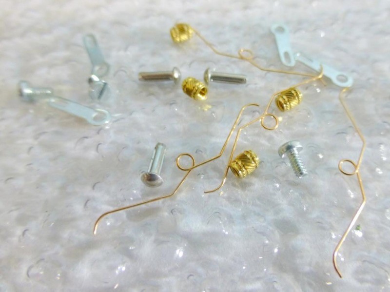 Lux-Modellbau 2 set of wheel pickups 00/HO - dcctrainautomation.co.uk