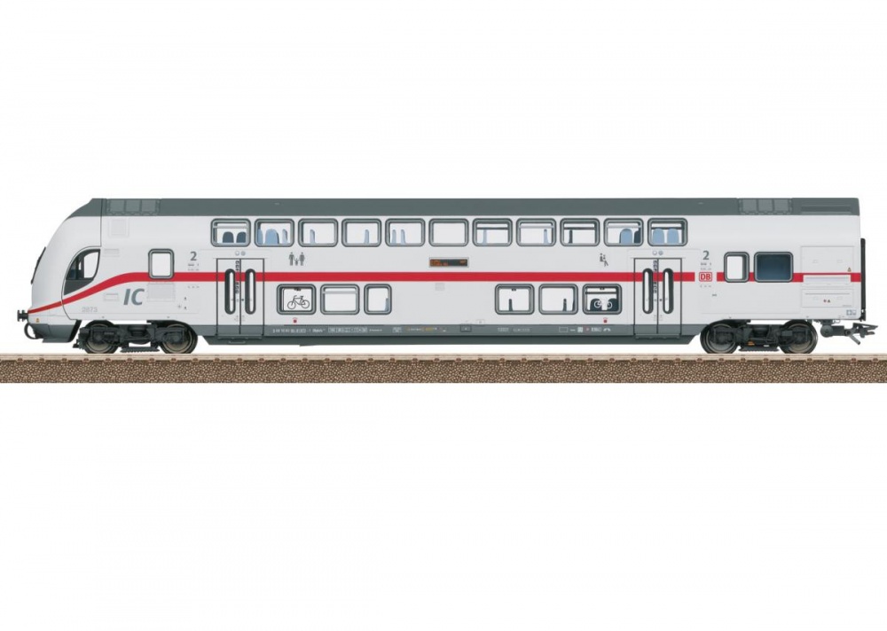 Trix DBAG IC2 2nd Class Bi-Level Control Coach VI (DCC-Fitted) HO ...