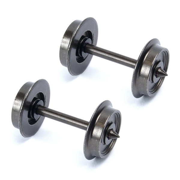 Marklin 700580 DC Wheel Set (2) to Convert Marlkin Wagons to 2 Rail ...