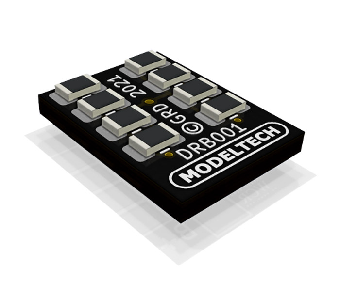 Model Tech DRB001 DCC LED Resistor Module - dcctrainautomation.co.uk
