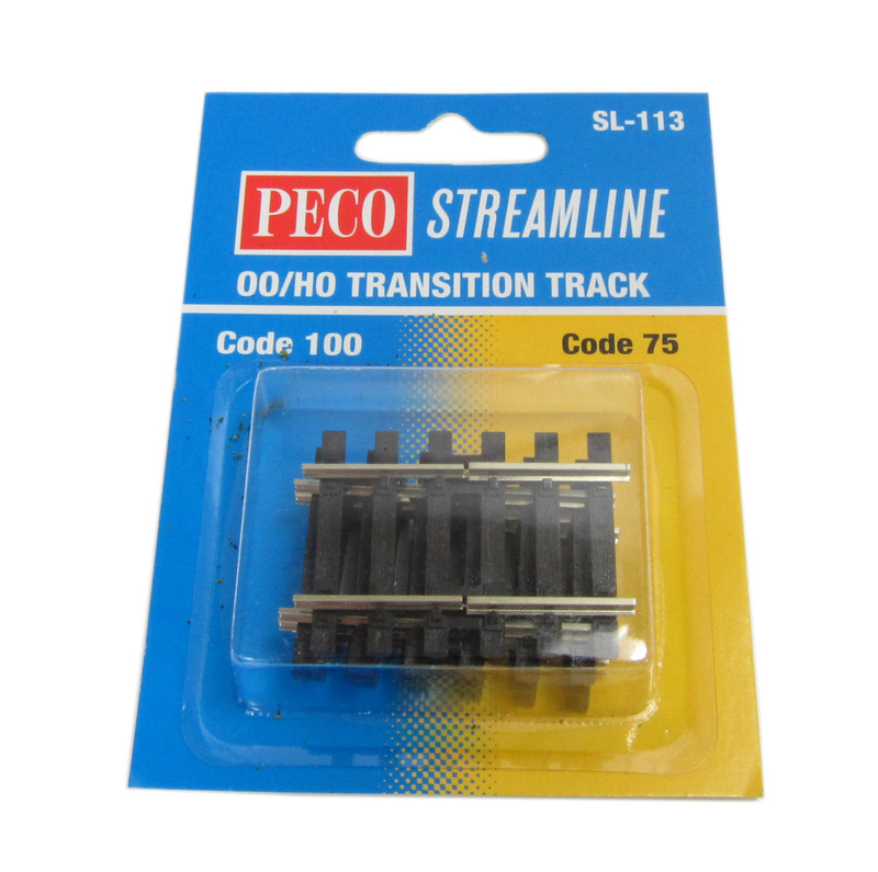 Peco Products SL-113 Transition track converting code 75 to 100 for OO ...