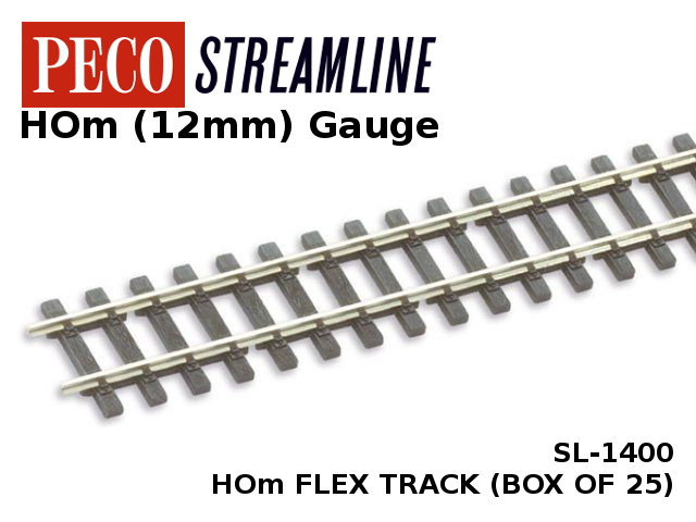 Peco SL-1400 HOm single pieces. - dcctrainautomation.co.uk