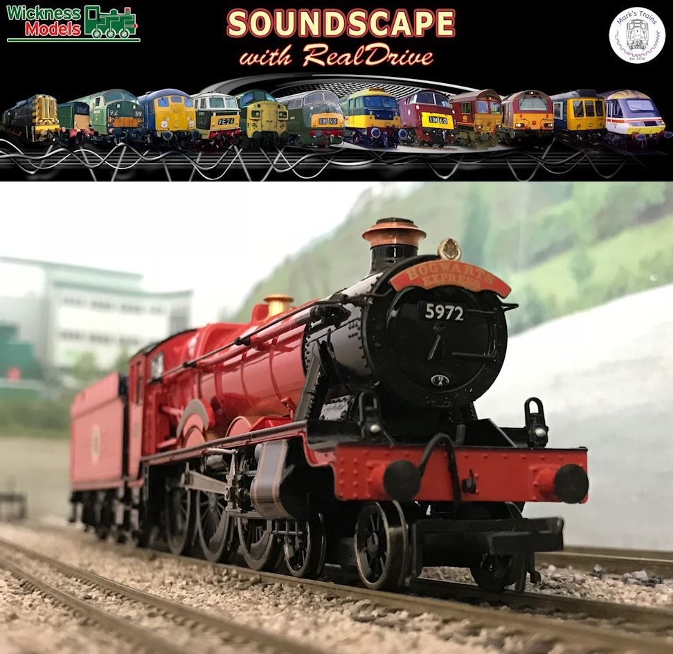 GWR Hall Class Soundscape with RealDrive - dcctrainautomation.co.uk