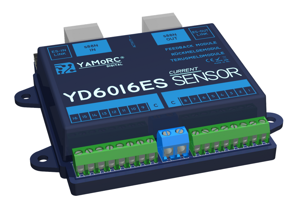 YaMoRC YD6016ES-CS Current Sensor - dcctrainautomation.co.uk