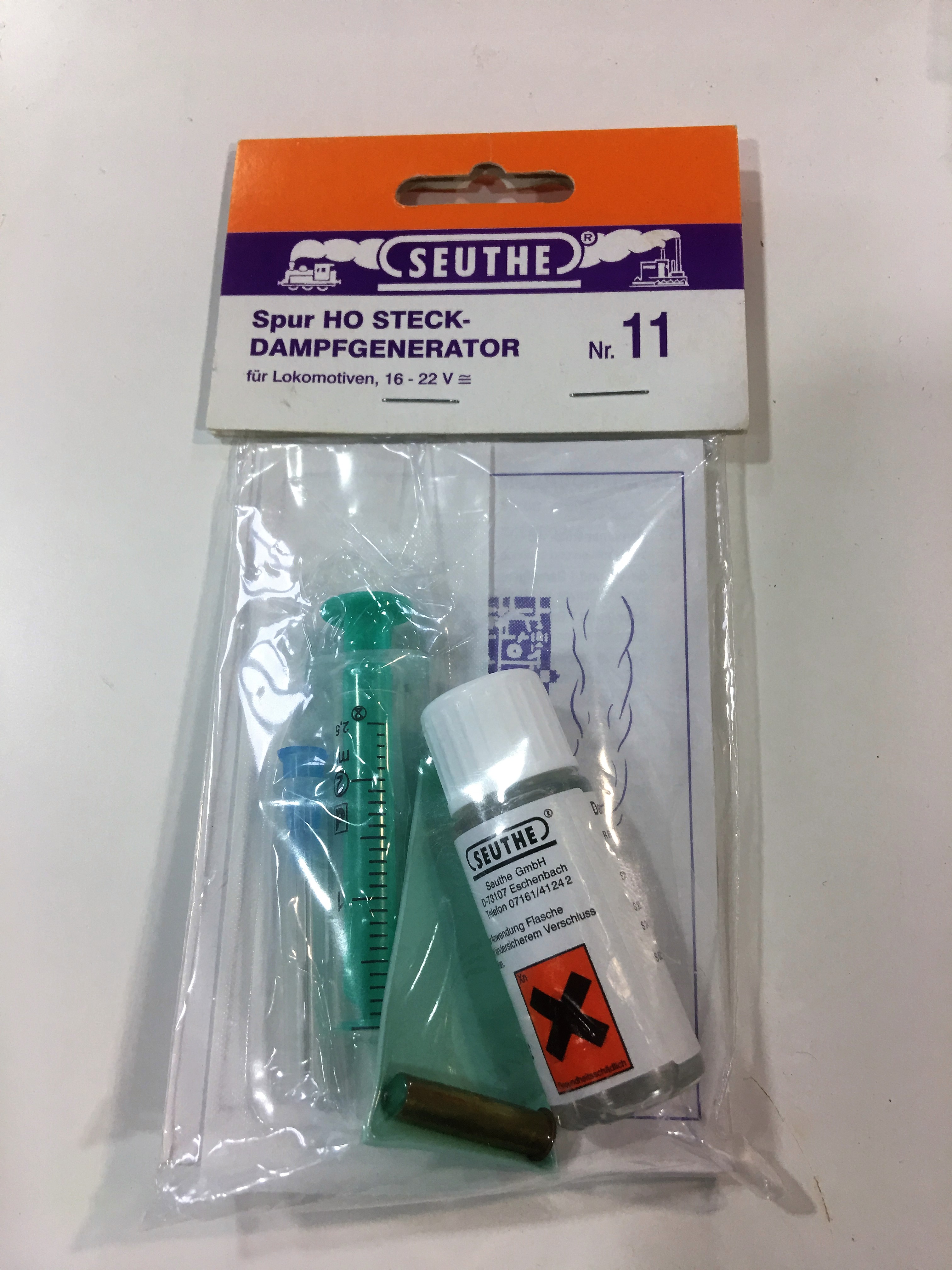 Seuthe SEUTHE 11 SMOKE UNIT for Marklin HO digital - dcctrainautomation ...