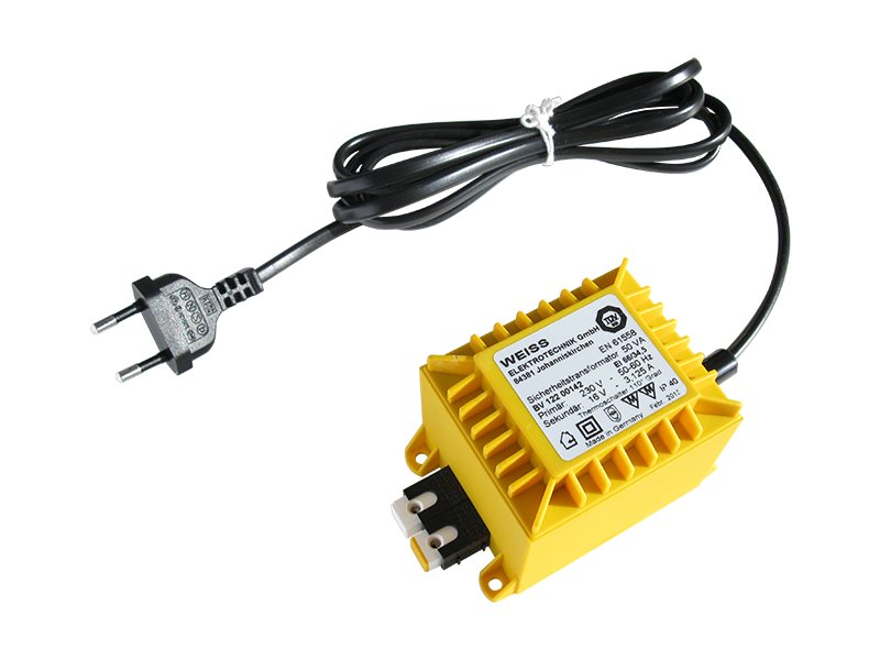 Safety Transformer Transformer 16V 50VA - dcctrainautomation.co.uk