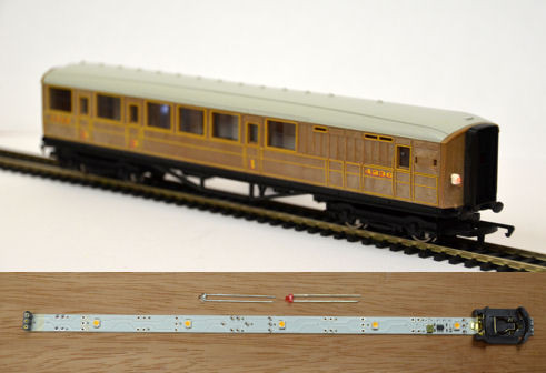 Train Tech CL25 Automatic Coach Lighting - Cool White/ Constant Tail ...