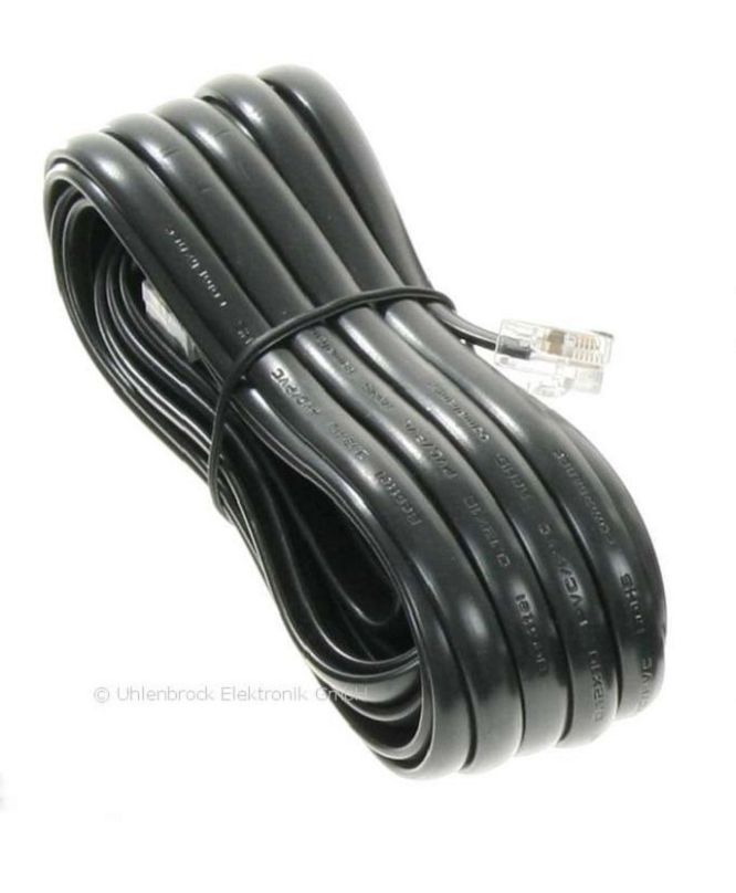 Uhlenbrock 62065 LocoNet Cable - 6m - dcctrainautomation.co.uk
